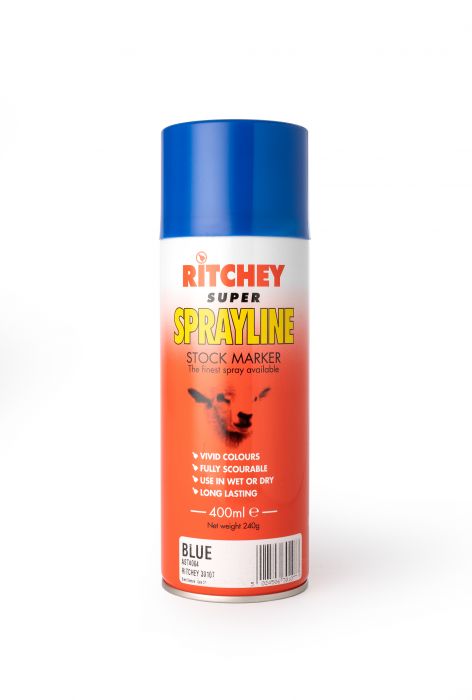ALLFLEX 400ML SUPER SPRAYLINE BLUE - Die Handelstak