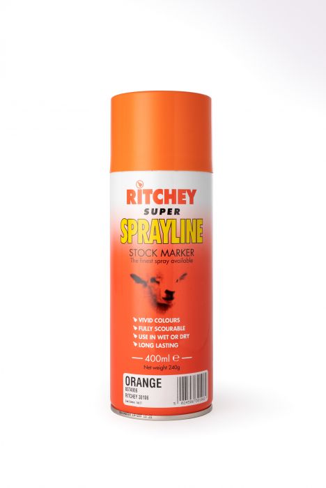 ALLFLEX 400ML SUPER SPRAYLINE ORANGE - Die Handelstak