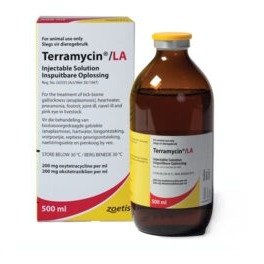 TERRAMYCIN LA INJ SOLUTION 500ML - Die Handelstak